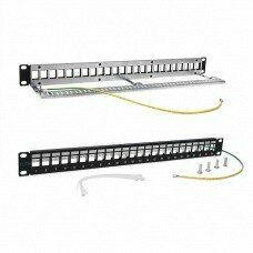 Патч-панель наборная Lanmaster TWT-PP24OK-STP 19 1U RJ45 FTP