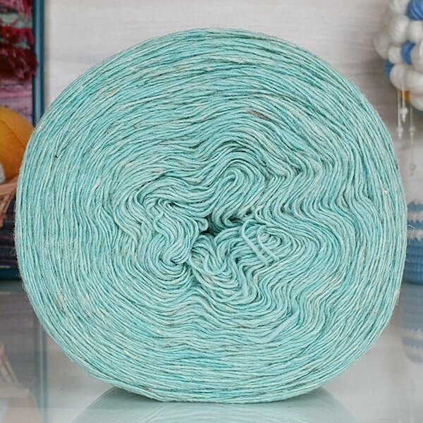 Пряжа Рассказовская ангорка 43 св. бирюза (2 мотка)