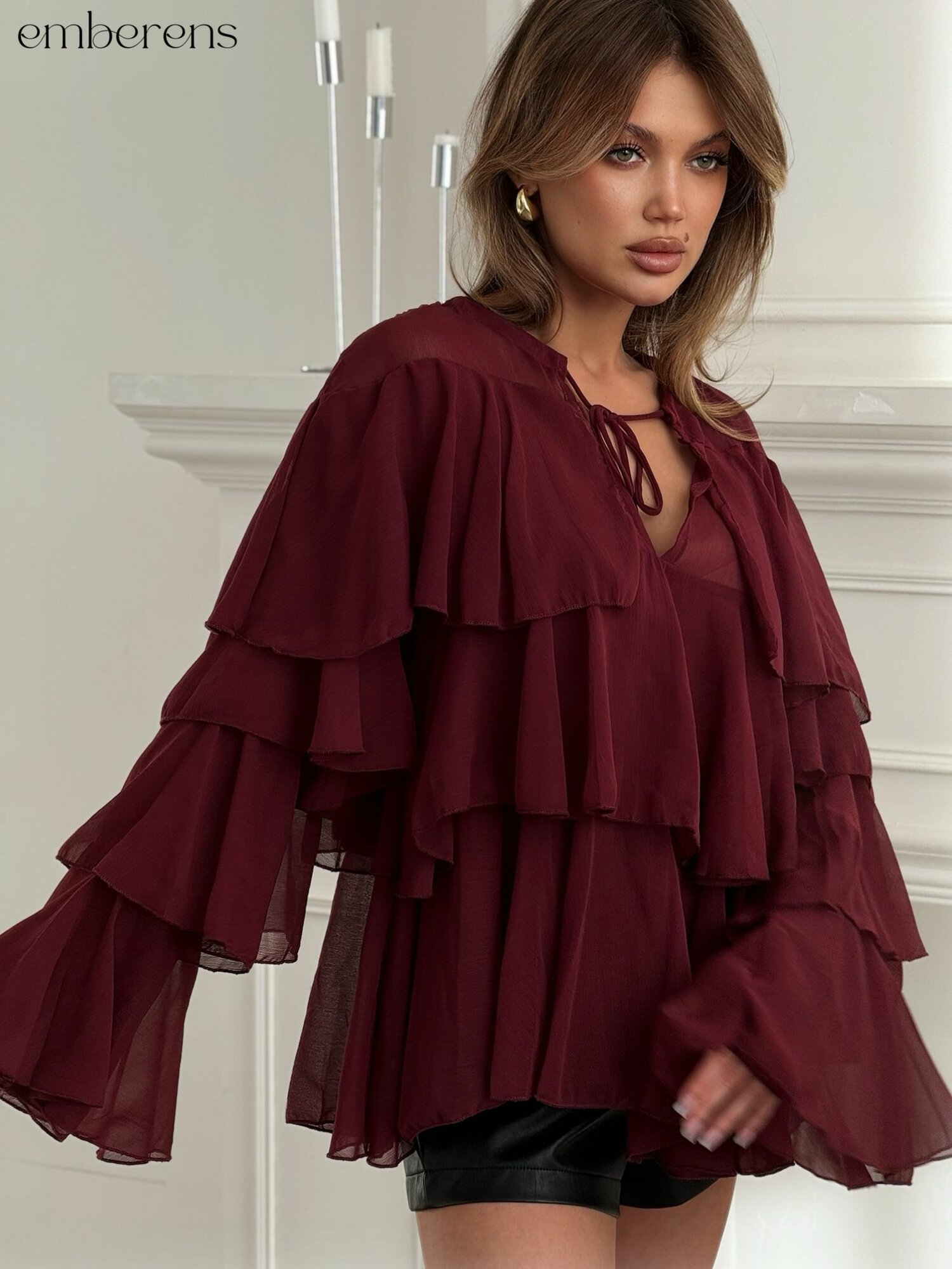 Блуза Осень-зима 2025