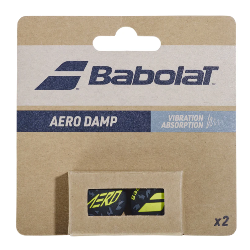 Набор виброгасителей Babolat Aero Damp Grey Yellow (2шт) арт. 216285