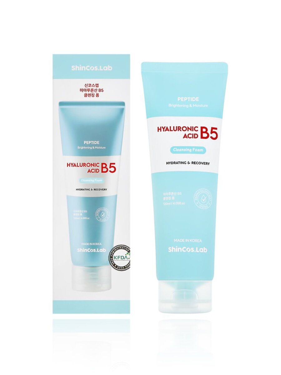 Пенка для лица SHINCOS.LAB HYDRATING & RECOVERY с гиалуроновой кислотой (увлажняющая) 120 мл