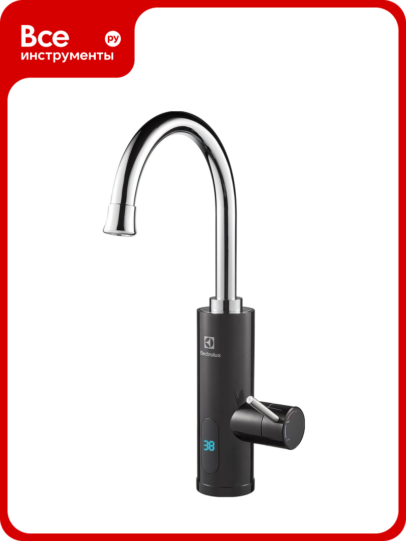 Проточный водонагреватель Electrolux Taptronic Black НС-1246479, бериллиевой бронзы, 1246479 в