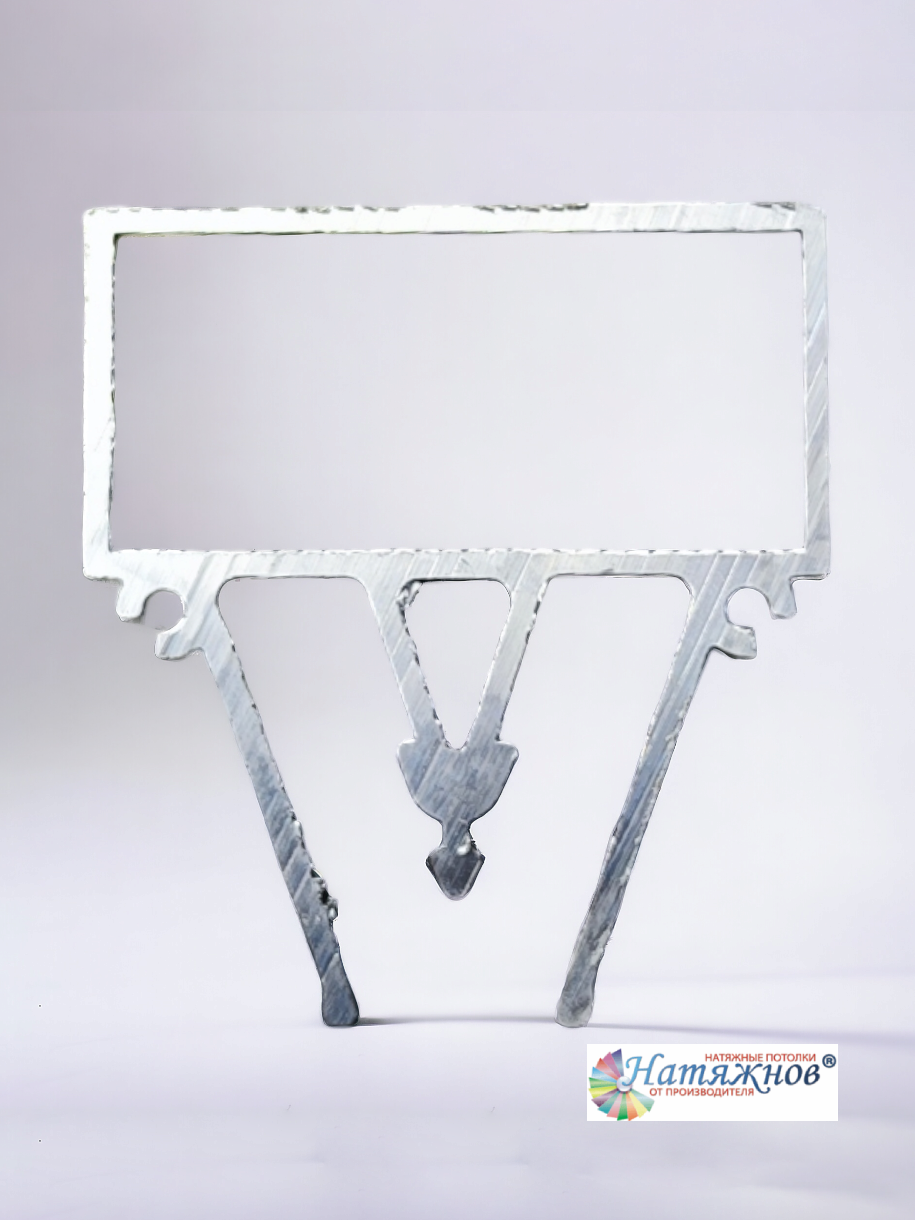 Профиль AL гарпунный брус разделительный, 2м (2 шт. х 1 м.)