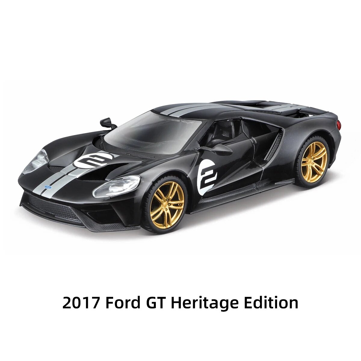 Bburago 1:32 2017 Ford GT металлическая модель автомобиля, Ford GT 2