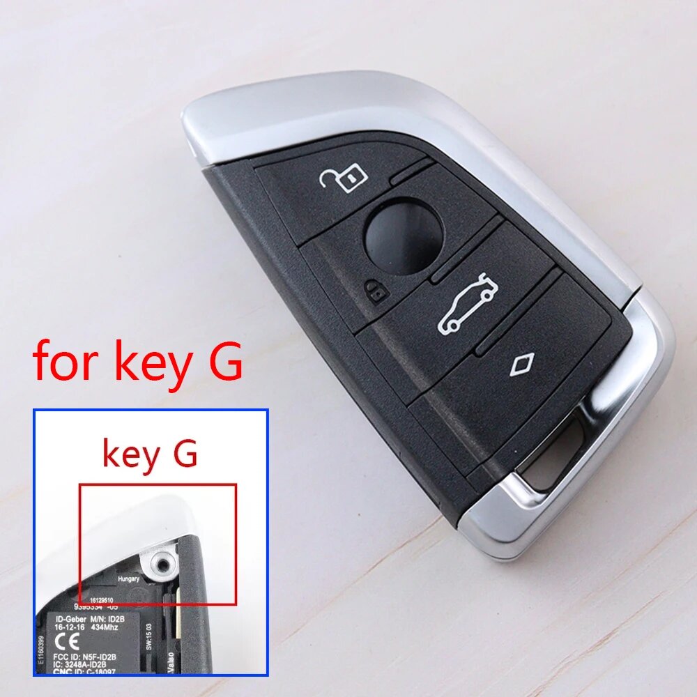 Брелок для BMW Key G, черный, G-4BT-black