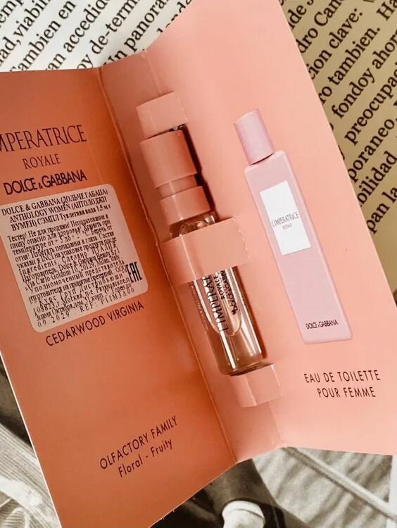 DOLCE & GABBANA L'IMPERATRICE ROYALE Туалетная вода женская 1.5ml пробник