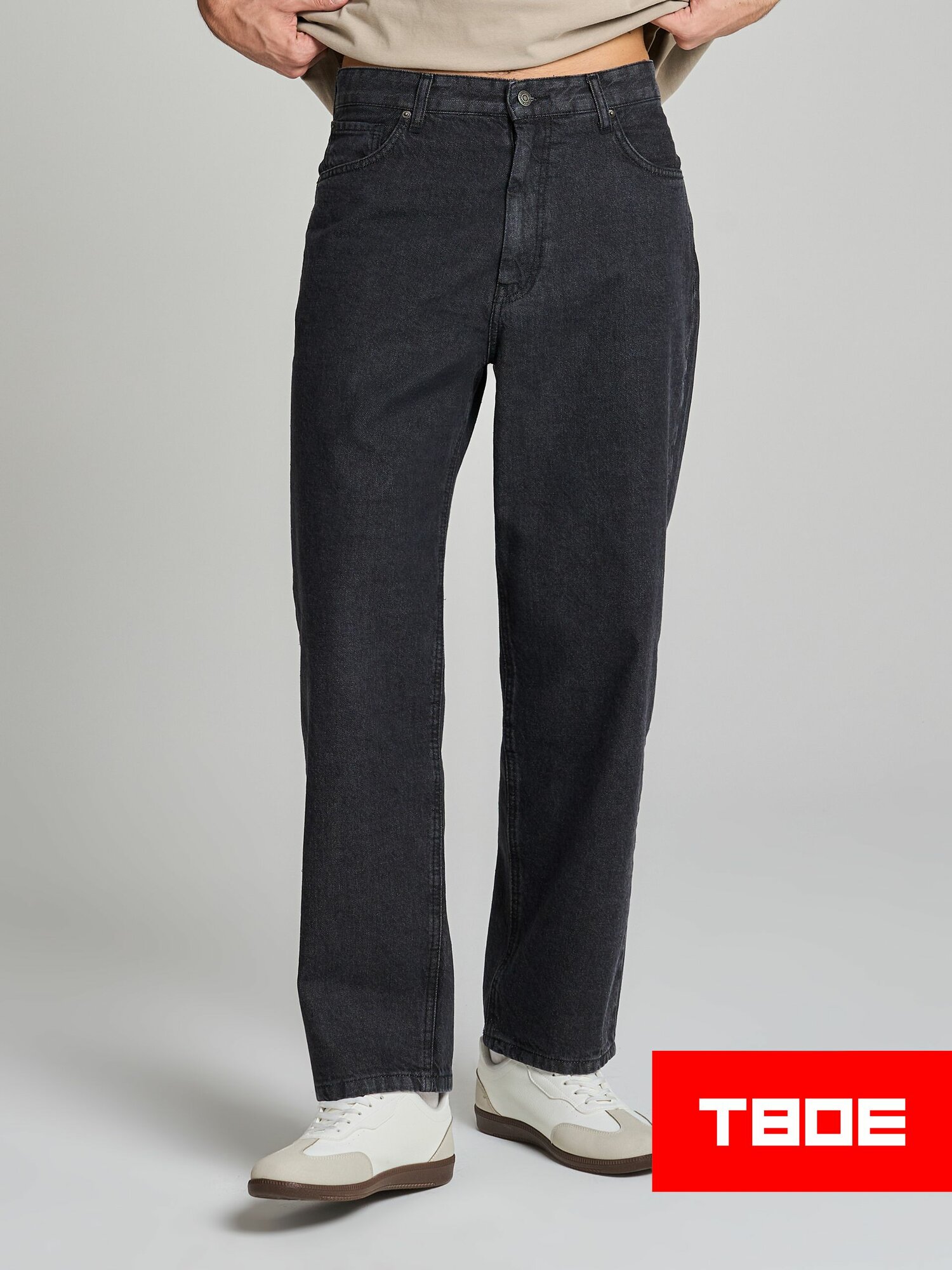 Джинсы багги 