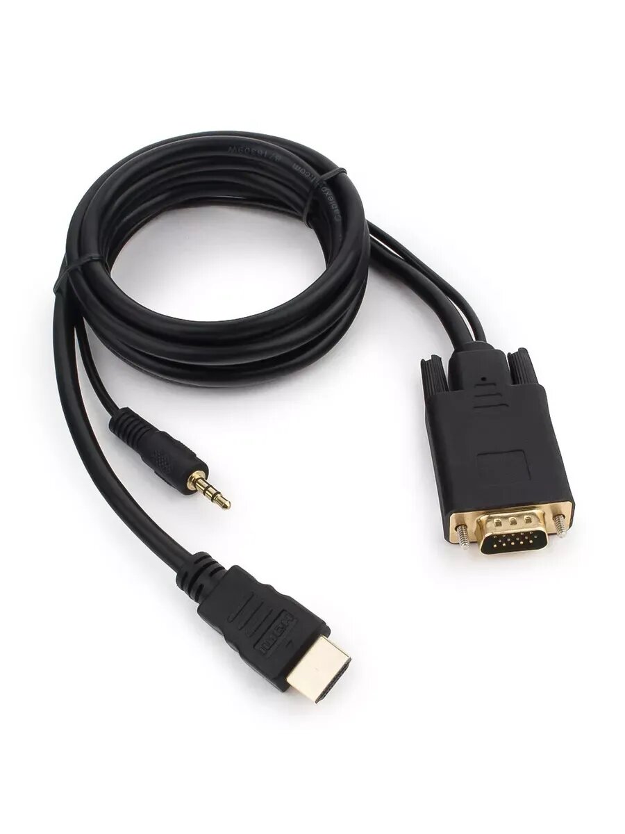 Кабель HDMI-->VGA A-HDMI-VGA-03-6, 1,8 метра