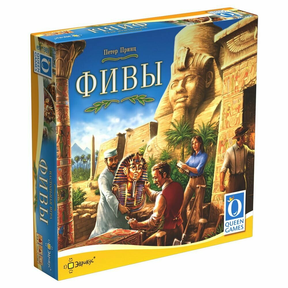 Настольная игра Эврикус Фивы, арт. BG-17702, 14+, для 2-4 игроков