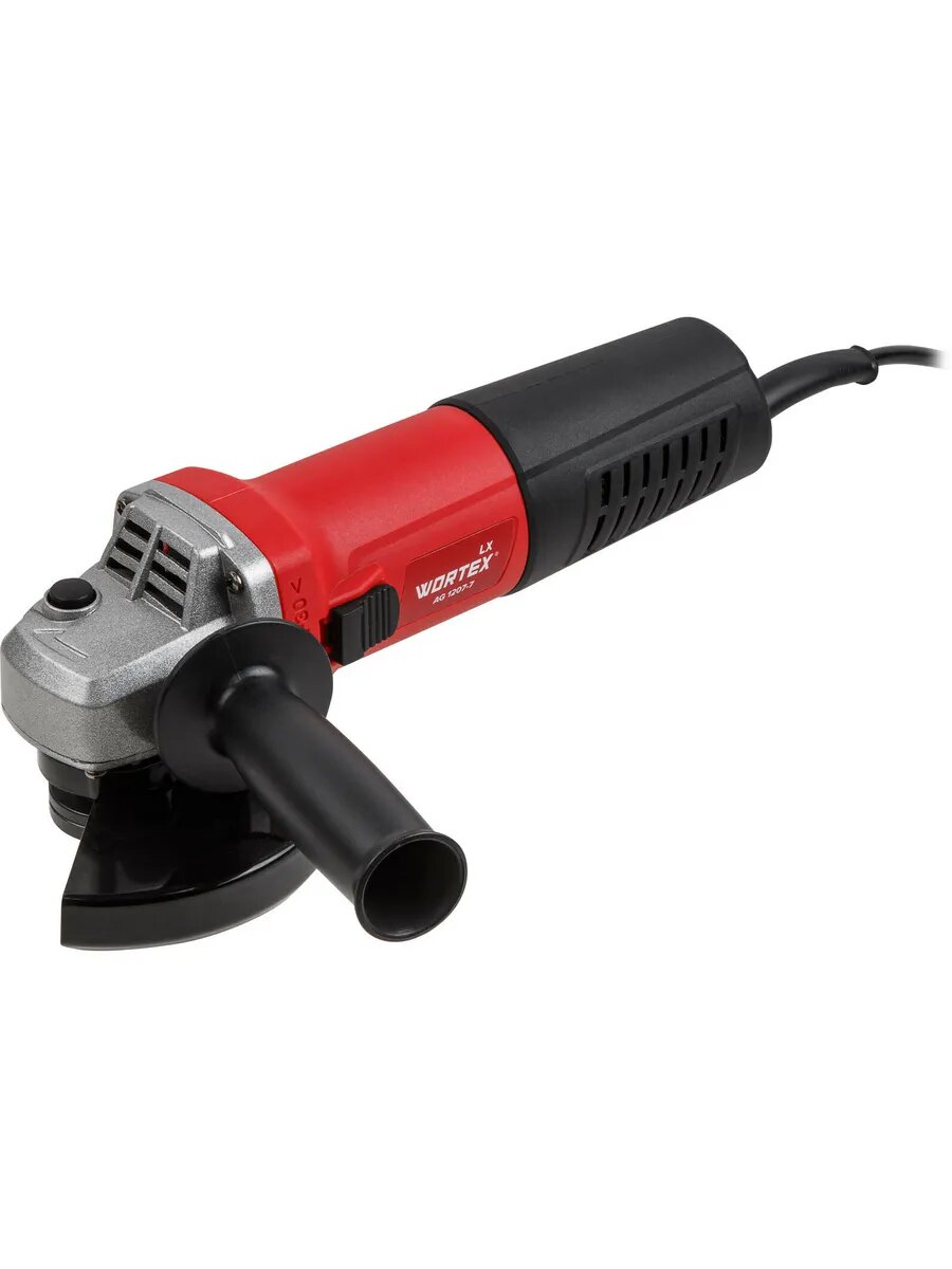Одноручная углошлифмашина WORTEX LX AG 1207-7, 750 Вт, 125 мм, 11 000 об/мин. (1335618)