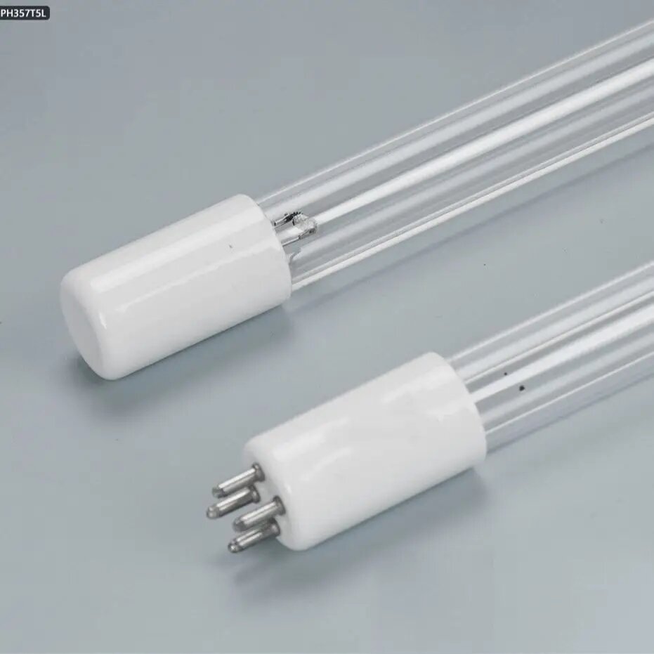 YEWILL УФ-лампа стерилизатор T5 2 штуки, 14W, <2700 К, GU10, Белый