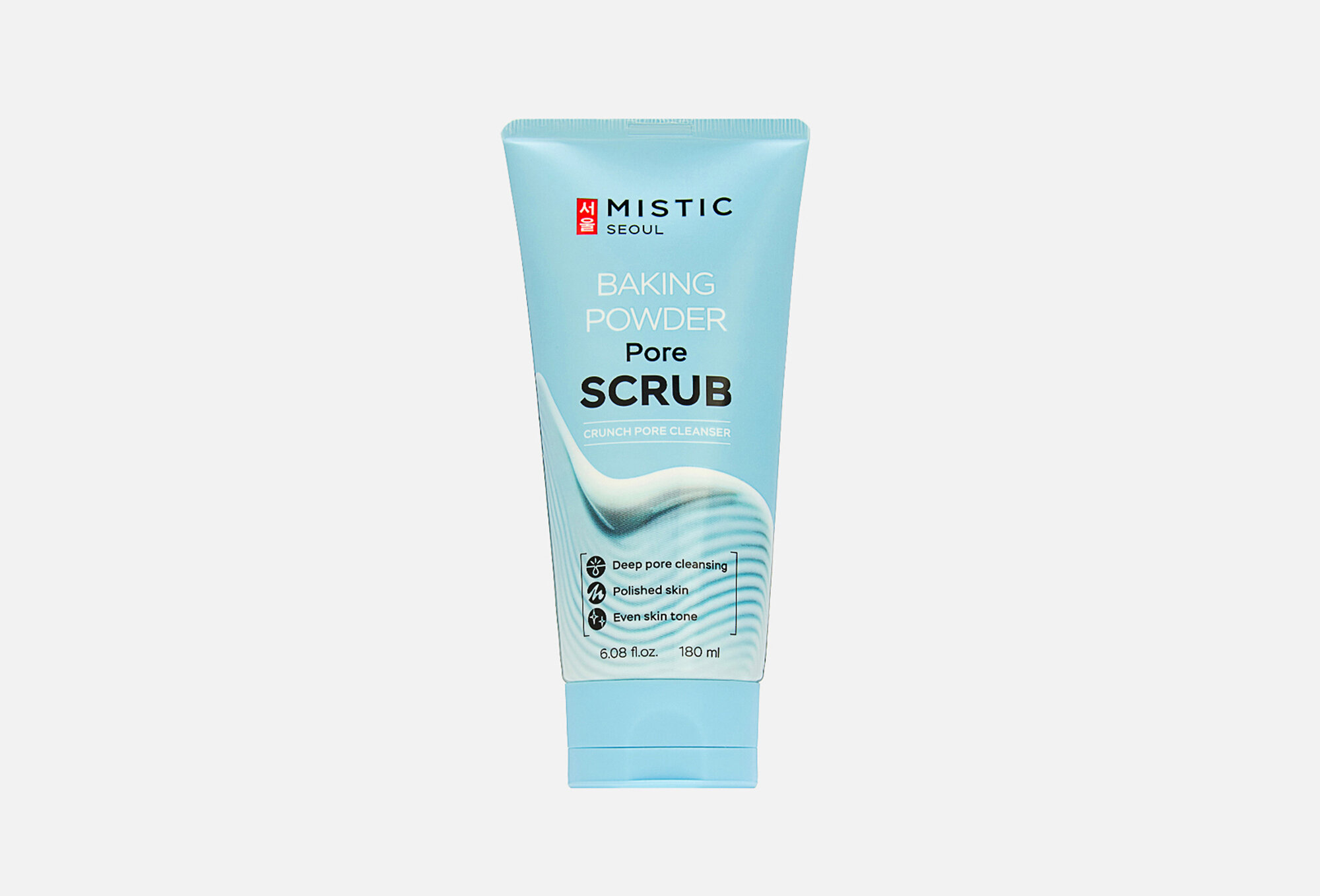 Глубокоочищающий скраб для лица MISTIC baking powder pore 180 г
