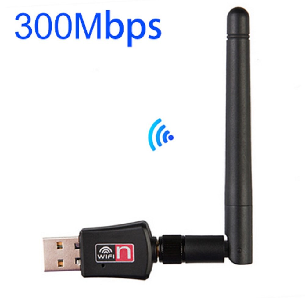 USB-адаптер Wi-Fi 300 Мбит/с с антенной Wireless-N RTL8192