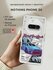 Чехол на Nothing Phone 3a / Нотинг Фон 3а с принтом "JDM коллаж", прозрачный
