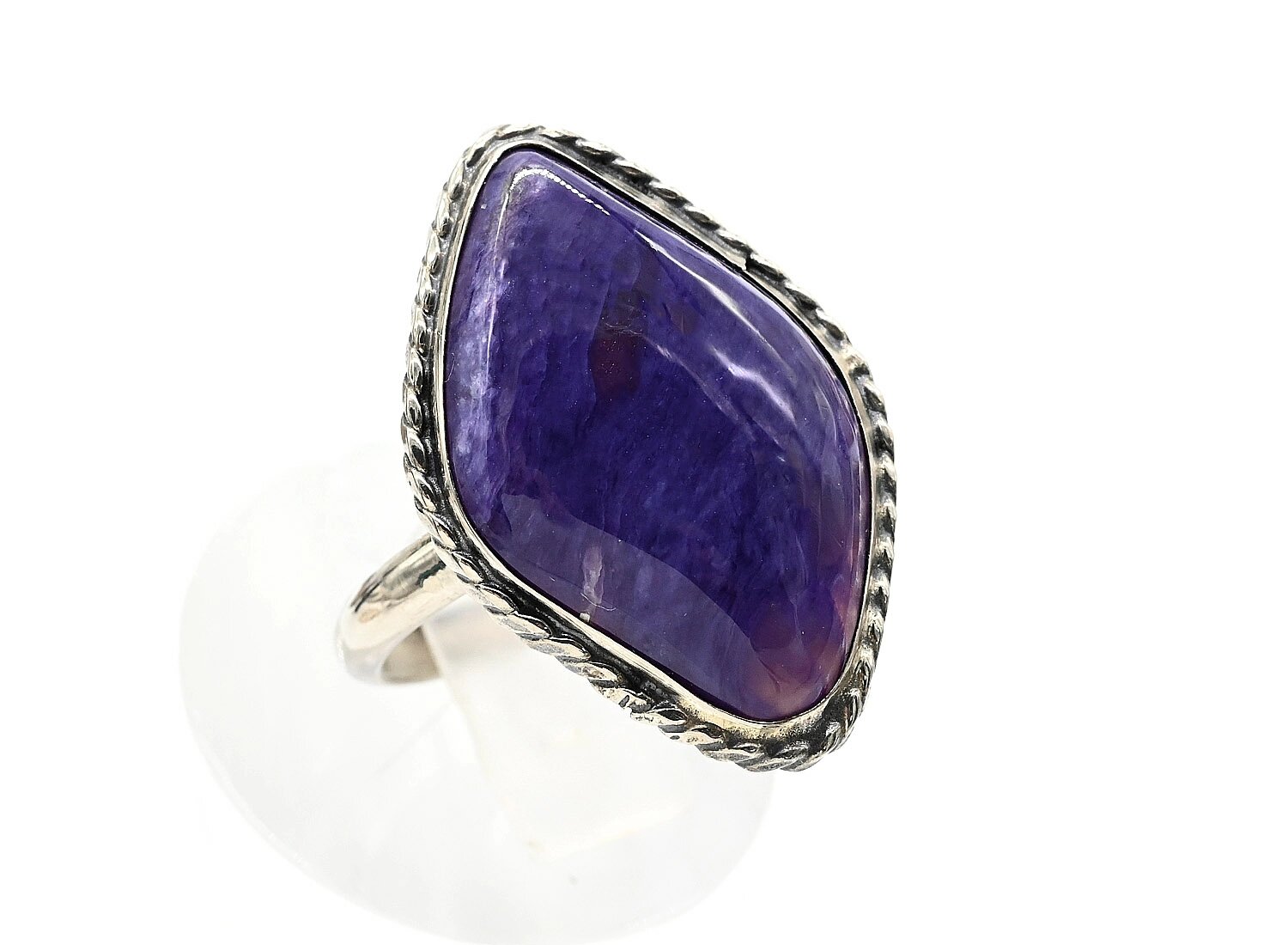 Кольцо, чароит