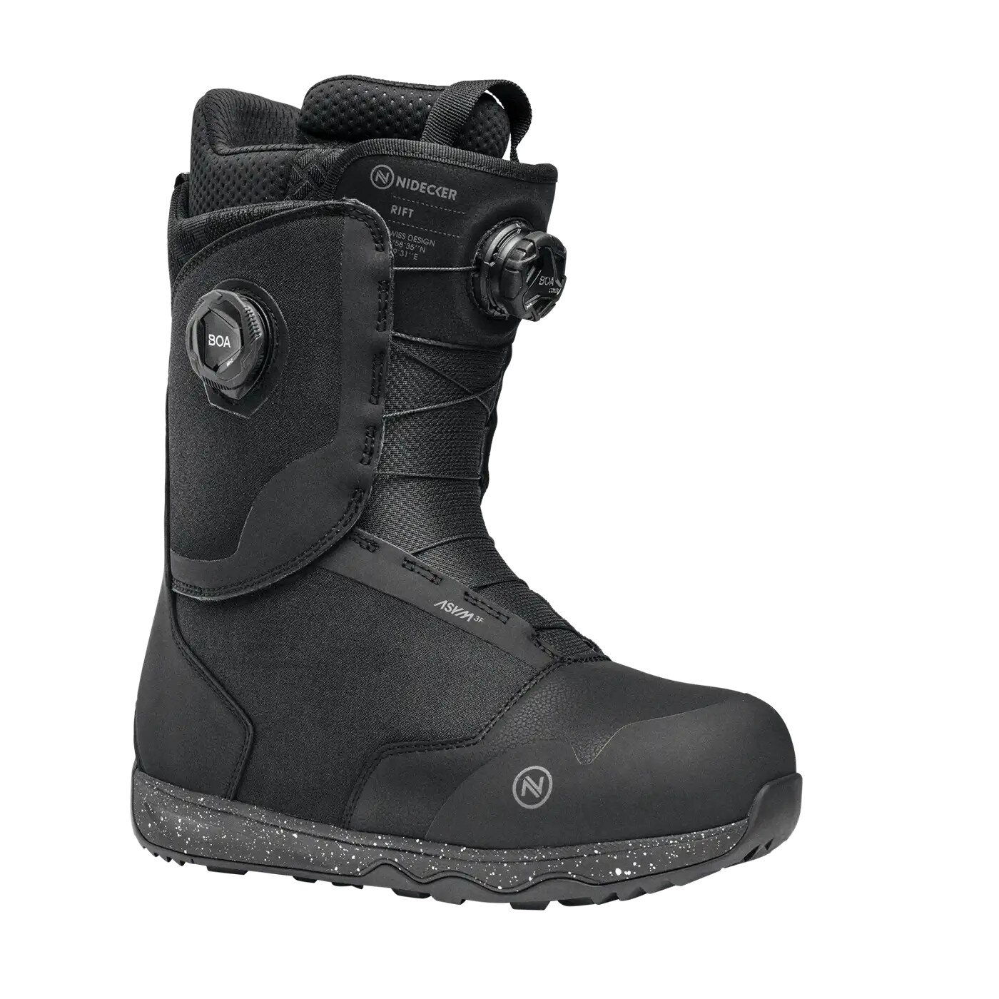 Ботинок для сноуборда Nidecker Rift Black, год 2026, размер 44.5