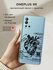 Чехол на OnePlus 9R / ВанПлас 9R с принтом "Анатомическое сердце 2", прозрачный