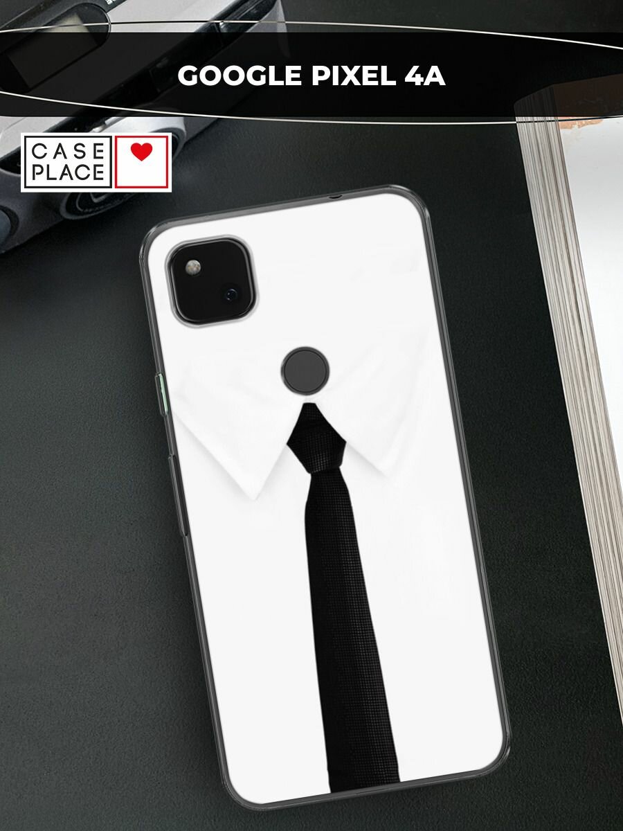 Чехол на Google Pixel 4A / Гугл Пиксель 4А с принтом "Галстук"