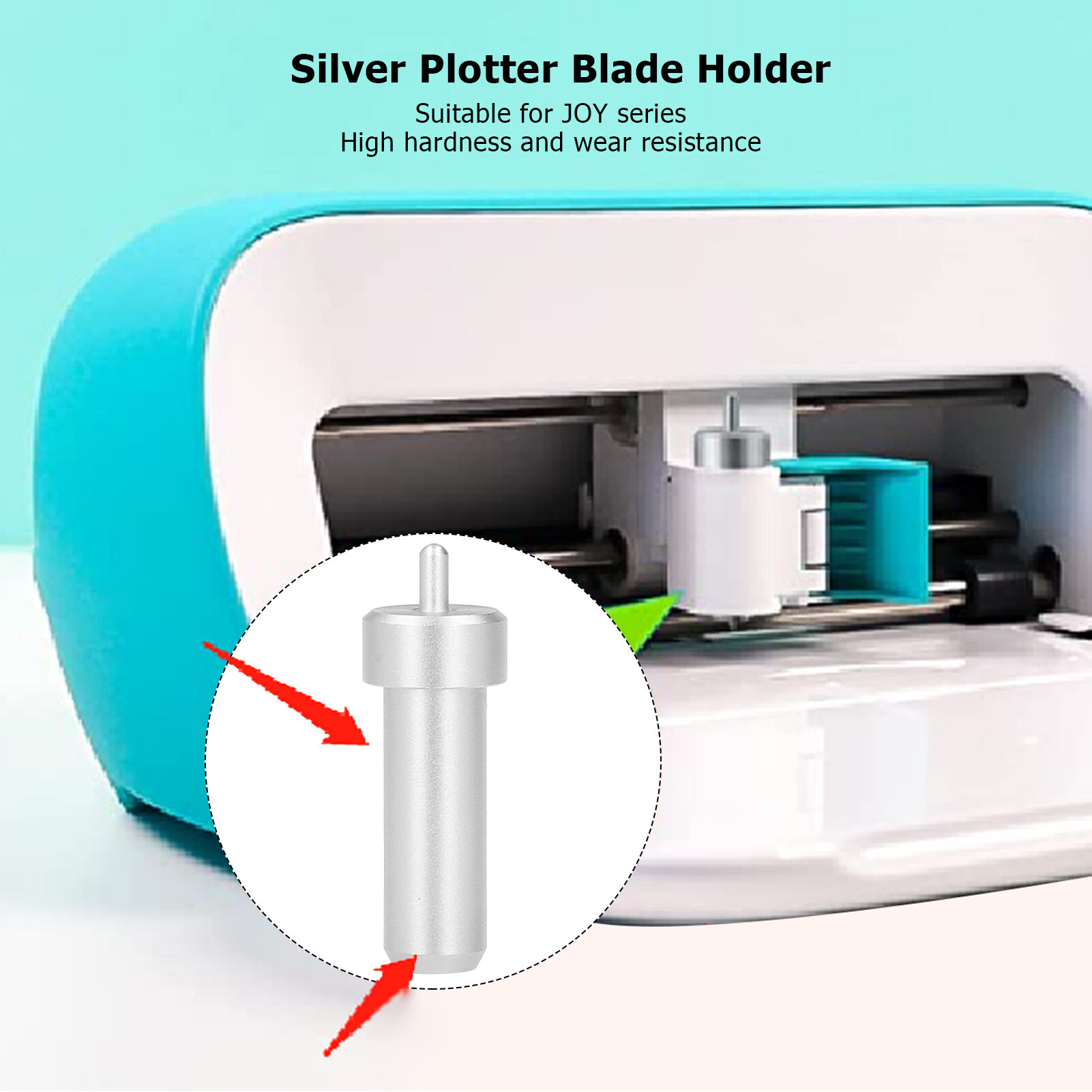 Серебряный держатель лезвия плоттера, плоттер высокой твердости, резак винила, держатель ножа, основание для серии JOY