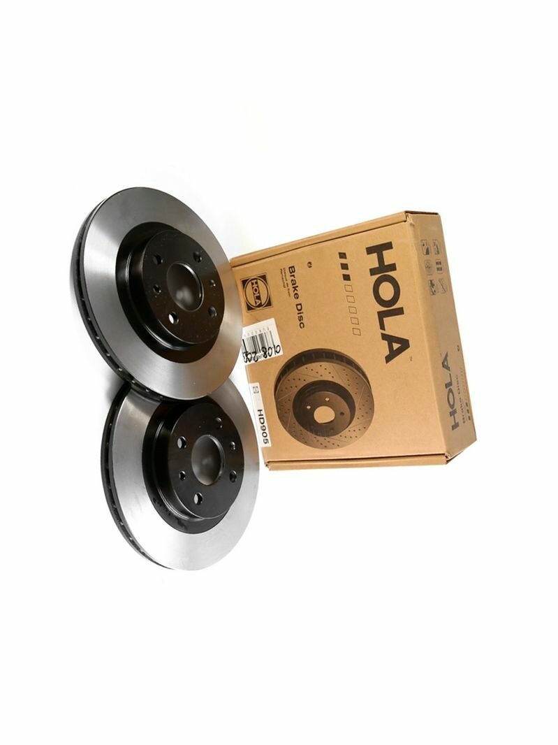 Комплект тормозных дисков передних вентилируемых Лада Гранта Lada Granta Hola Германия