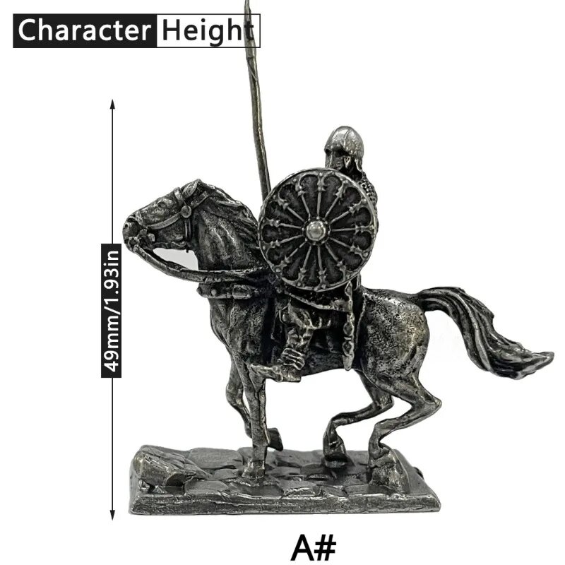 Металлическая Фигурка Средневековых Рыцарей, Армейская Жестяная Игрушка, Солдат, Настольная Игра, Декоративное Украшение Для .