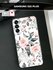 Чехол на Samsung Galaxy S22 + / Самсунг Галакси S22 Плюс с принтом "Розы на бело...