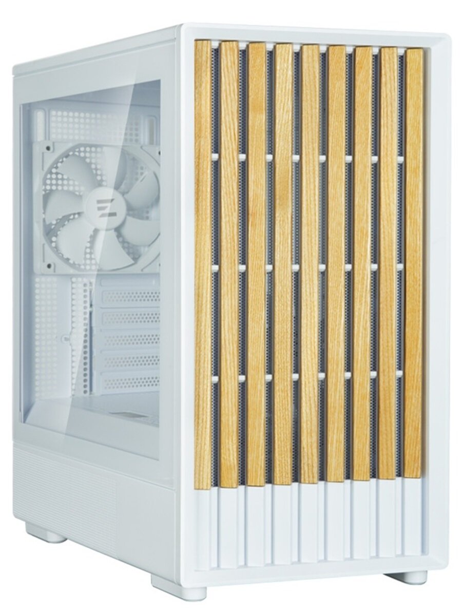 Корпус для ПК Zalman P10 NAMU White (mATX, без БП, 1хUSB3.0, с окном)