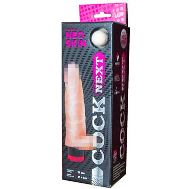 Биоклон Cock Next 6,5", телесный Вибромассажёр реалистичный
