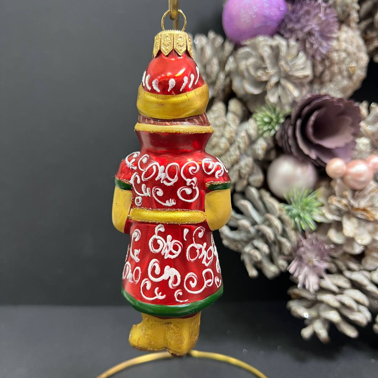 Елочная игрушка иван ЦАРЕВИЧ-01 с росписью