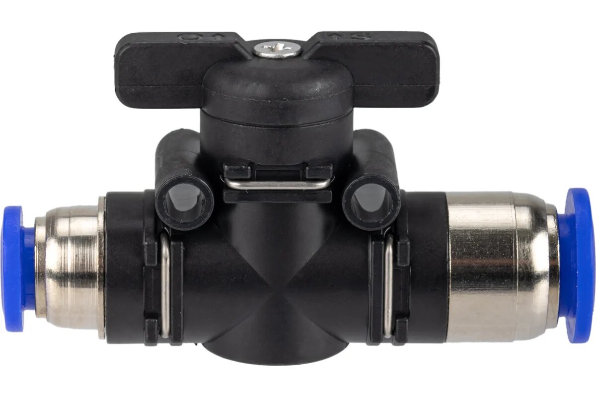 ARMA PV-10/08 пневматический шаровый кран 10-8 мм, управление сжатым воздухом