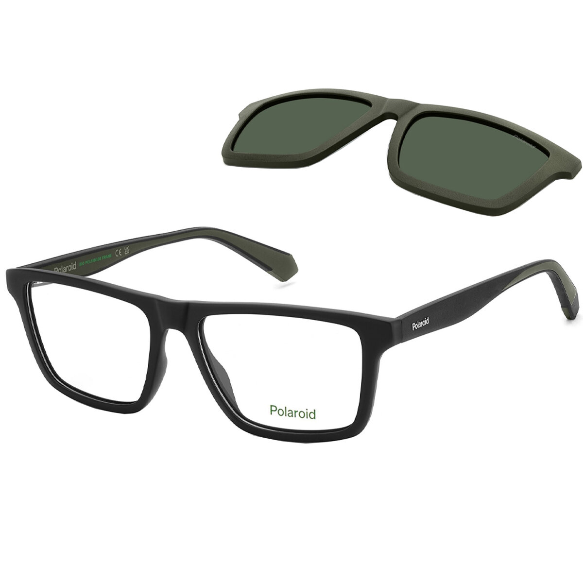 Polaroid PLD D590/C 3OL UC Clip-On Polarized оправа для очков
