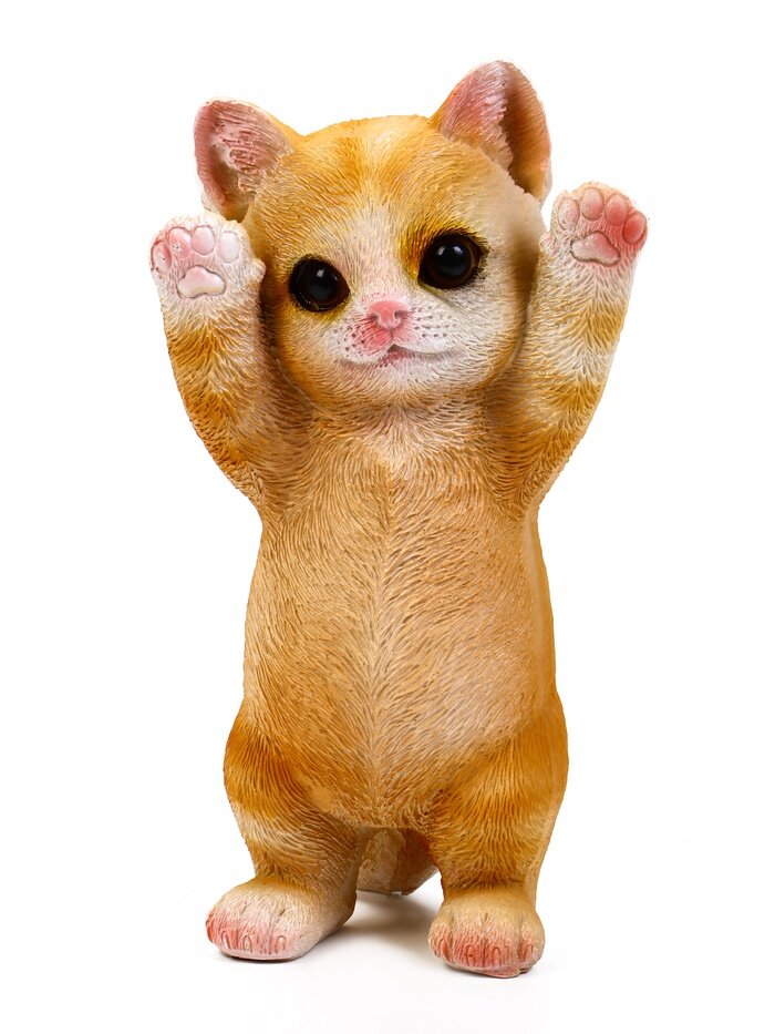 Садовая фигура 19 х 11 х 9 см "Котенок" 10918776