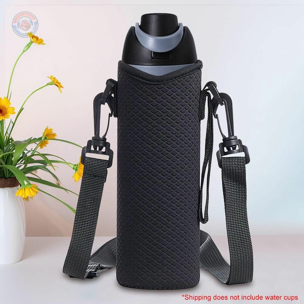 Сумка для бутылки Owala 24 унций с регулируемым ремнем неопреновый чехол для воды универсальная переноска для спорта прогулок и путешествий