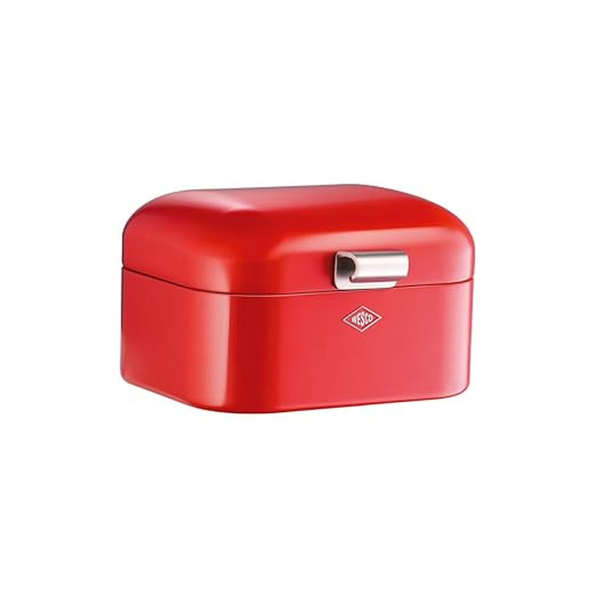 Хлебница WESCO Mini Grandy металлическая красного цвета 18 см x 17 см x 12 см