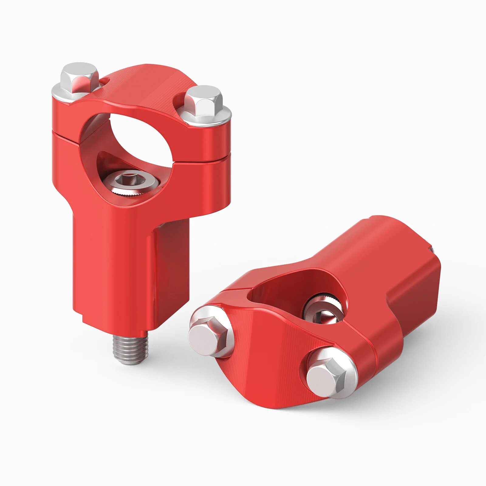 Кронштейн крепления руля 52 мм для KTM 125 250 300 350 450 500 XCW EXC EXCF Красный, Красный