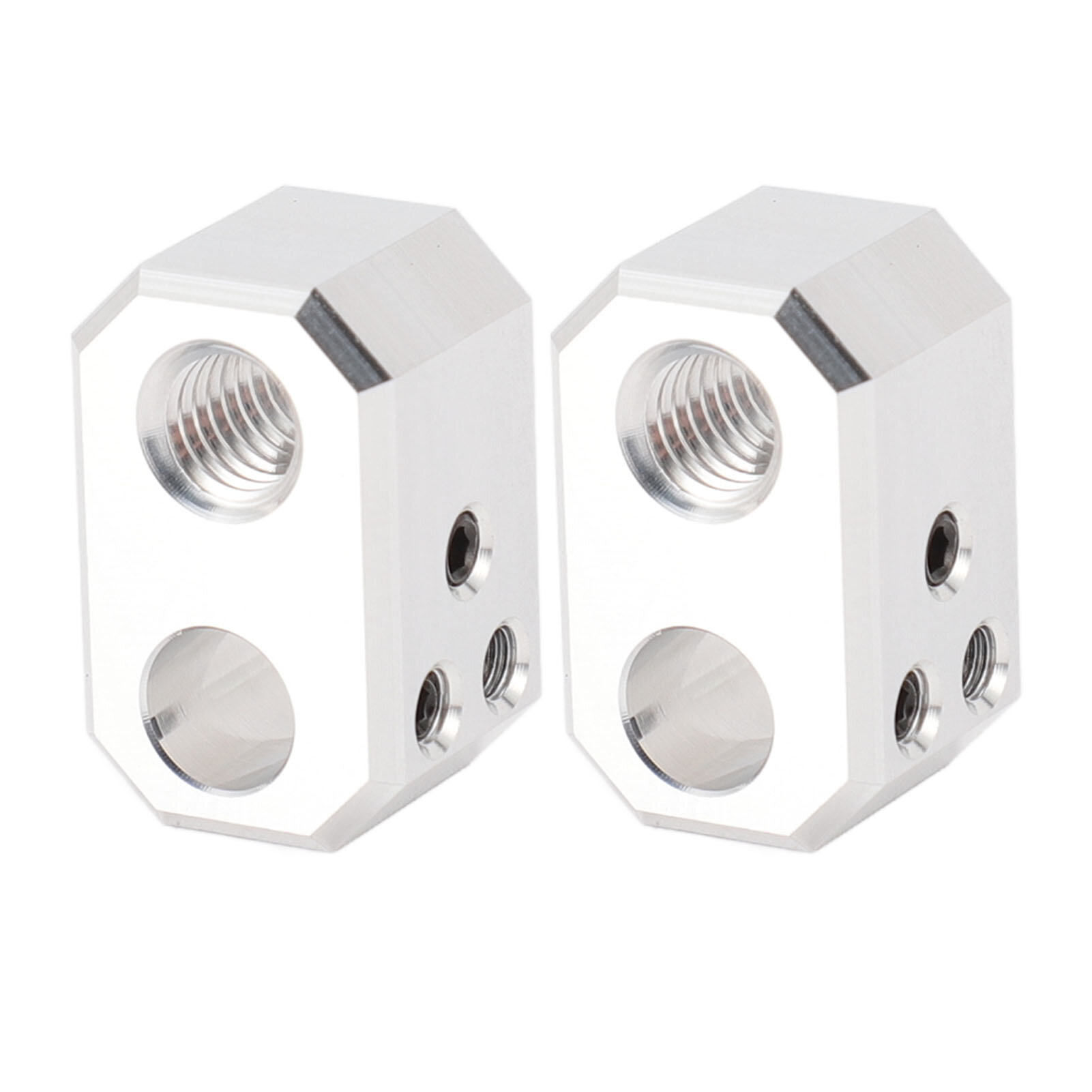 2pcs 3D Printer Hotend Heater Block Professional Aluminum for Prusa I3 MK4 Nextruder Accessories