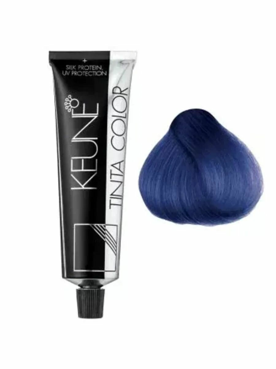 0/10 Стойкая краска для волос Tinta Color Голубой, 60 мл