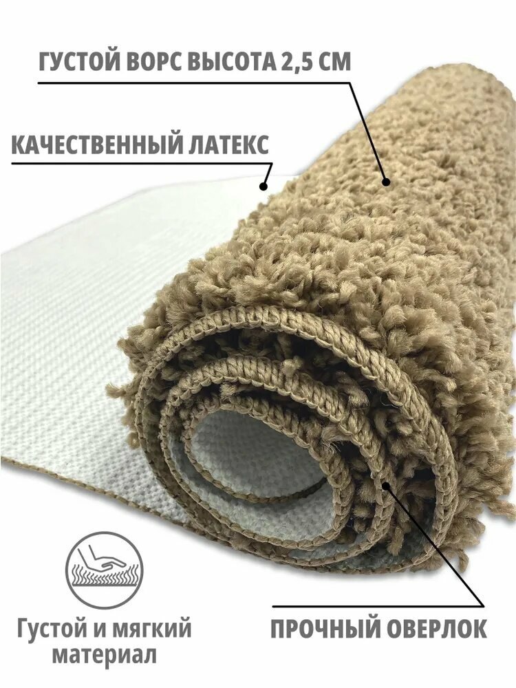 KNOW EASY-Коврик для ванной 80x120 см