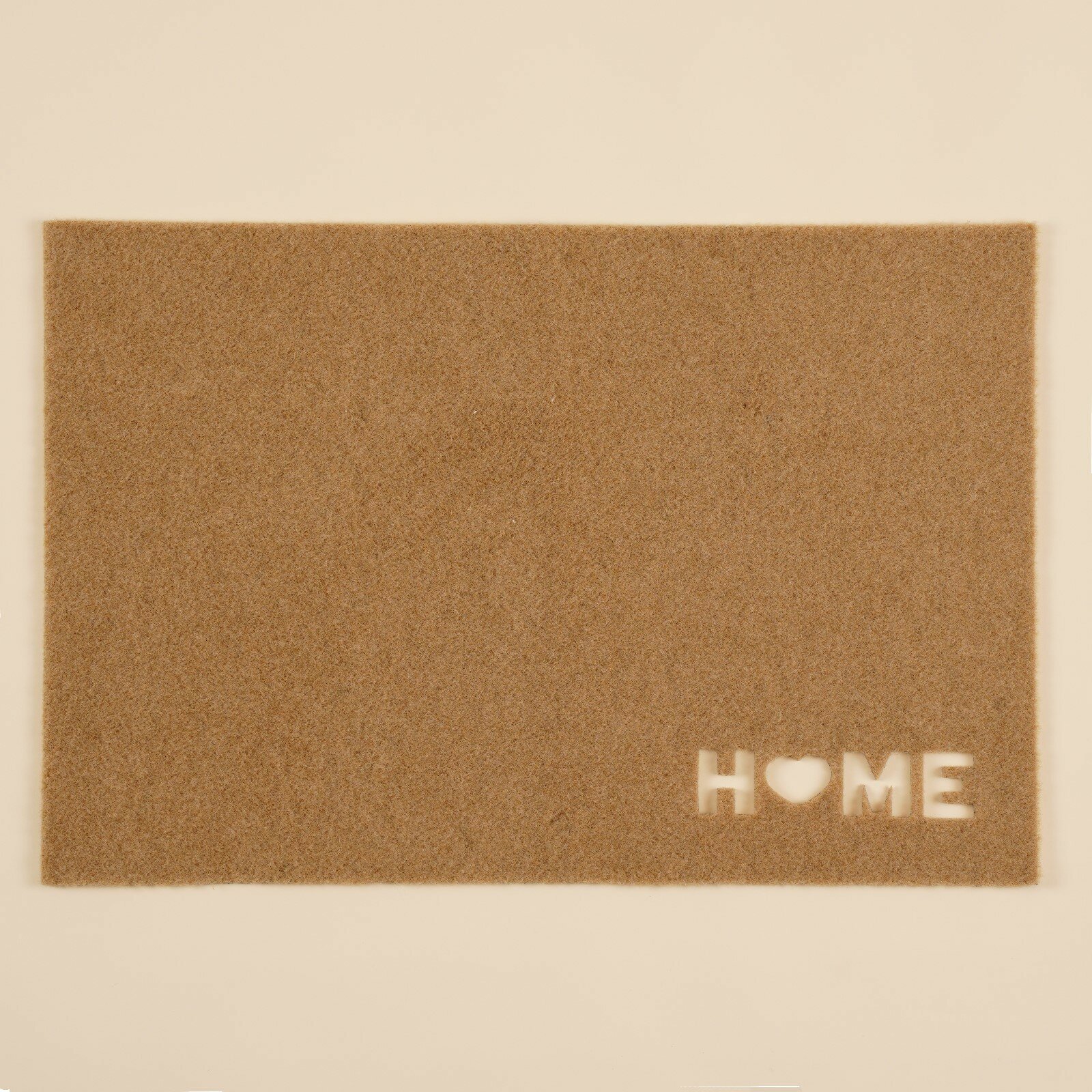 Коврик придверный SL Home, 40×60 см, бежевый