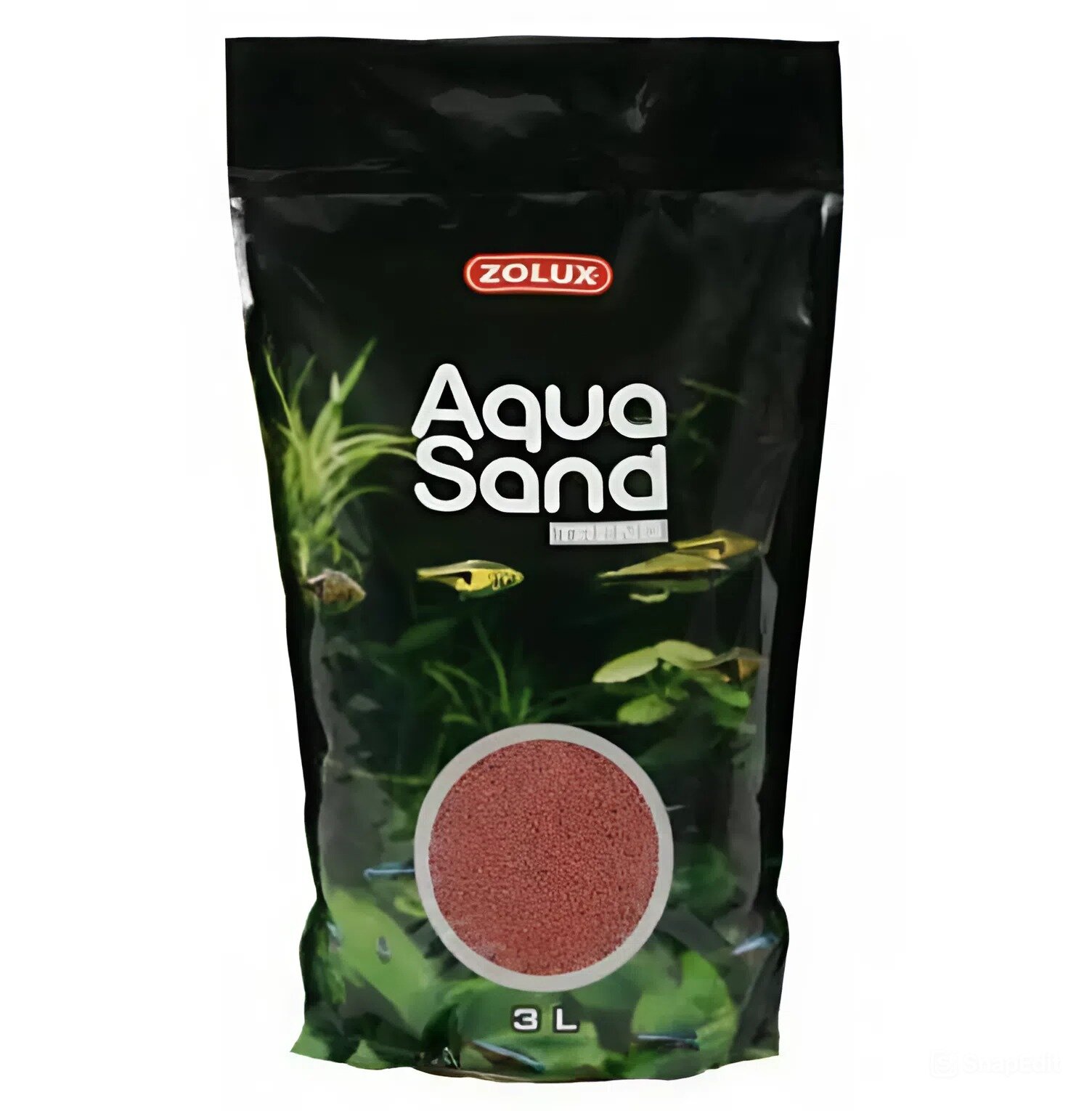 Zolux грунт Aquasand Trend Basque Red для аквариума, красно-коричневый 3 л