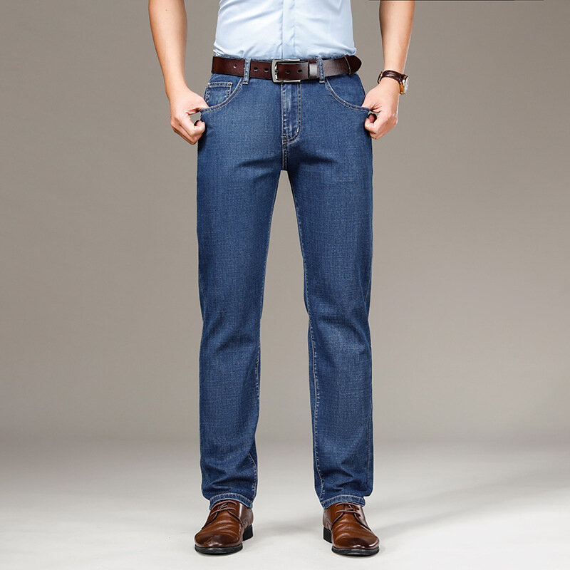 Мужские джинсы / прямые B1, талии_29