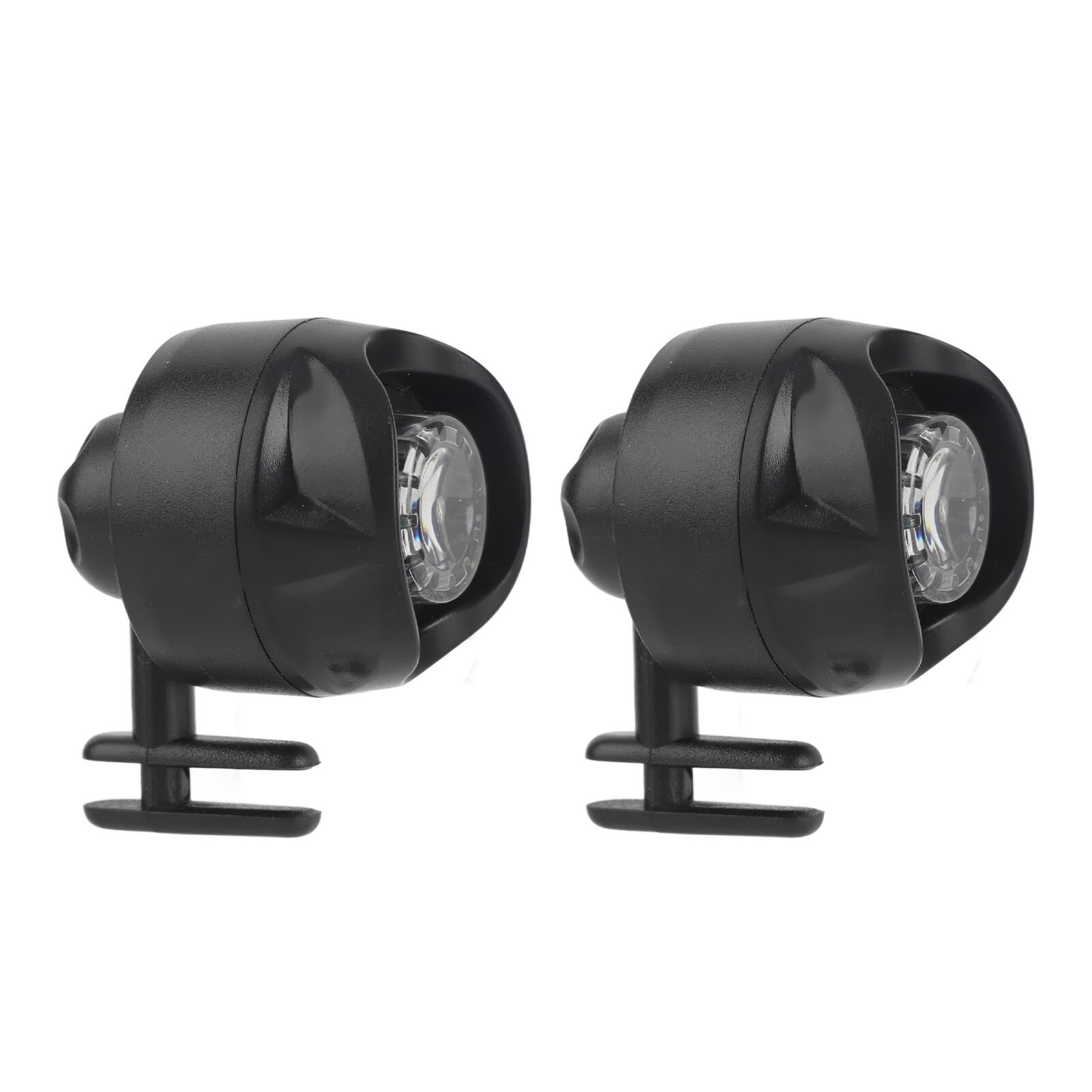 2 шт. Мини-фонари для обуви, налобный фонарь для спорта на открытом воздухе, для походов, кемпинга, со встроенным батарейным питанием, черный цвет