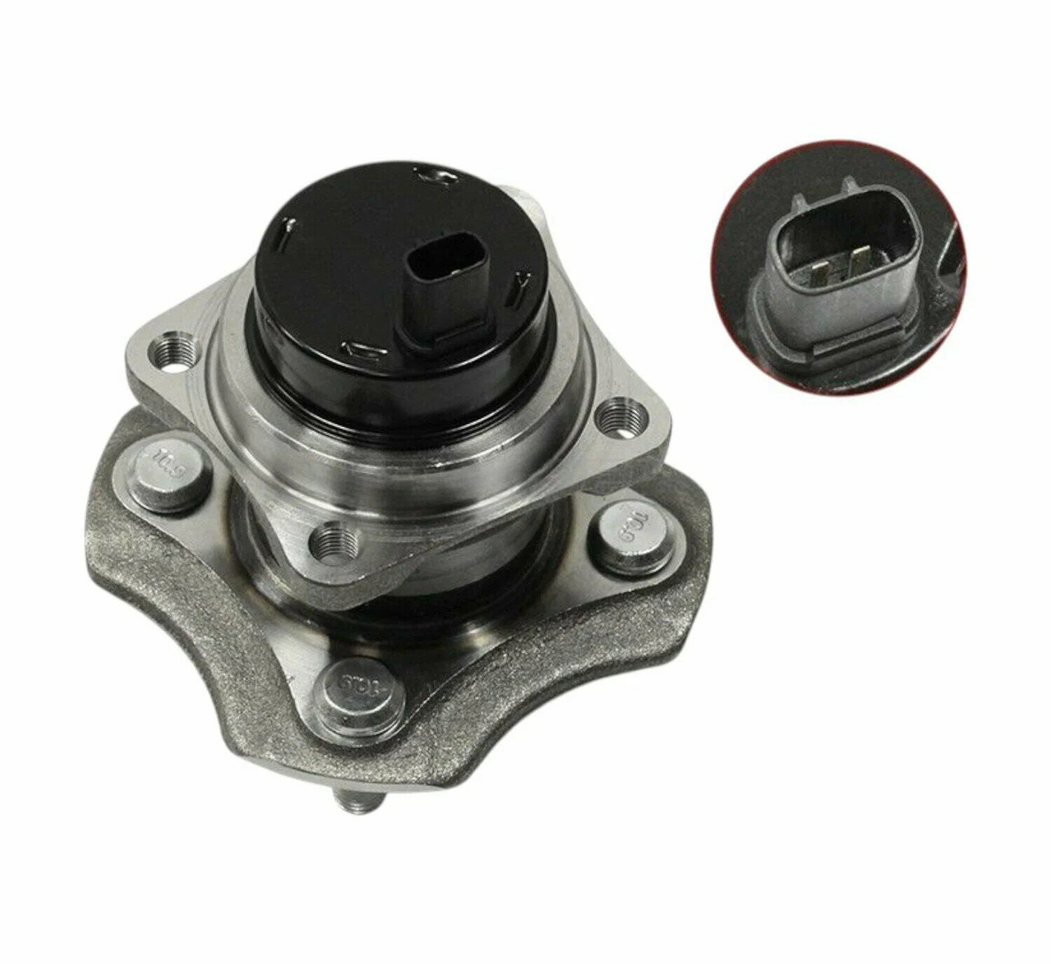 Ступица в сборе задняя для Toyota Corolla (Тойота Королла) 2002-06, Prius I с 2000 по 2004 год (KRAFT)