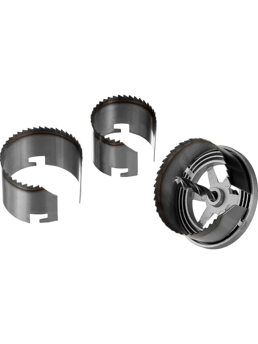 3 шт, (60-67-74 х 32 мм), усиленная, наборная кольцевая пил