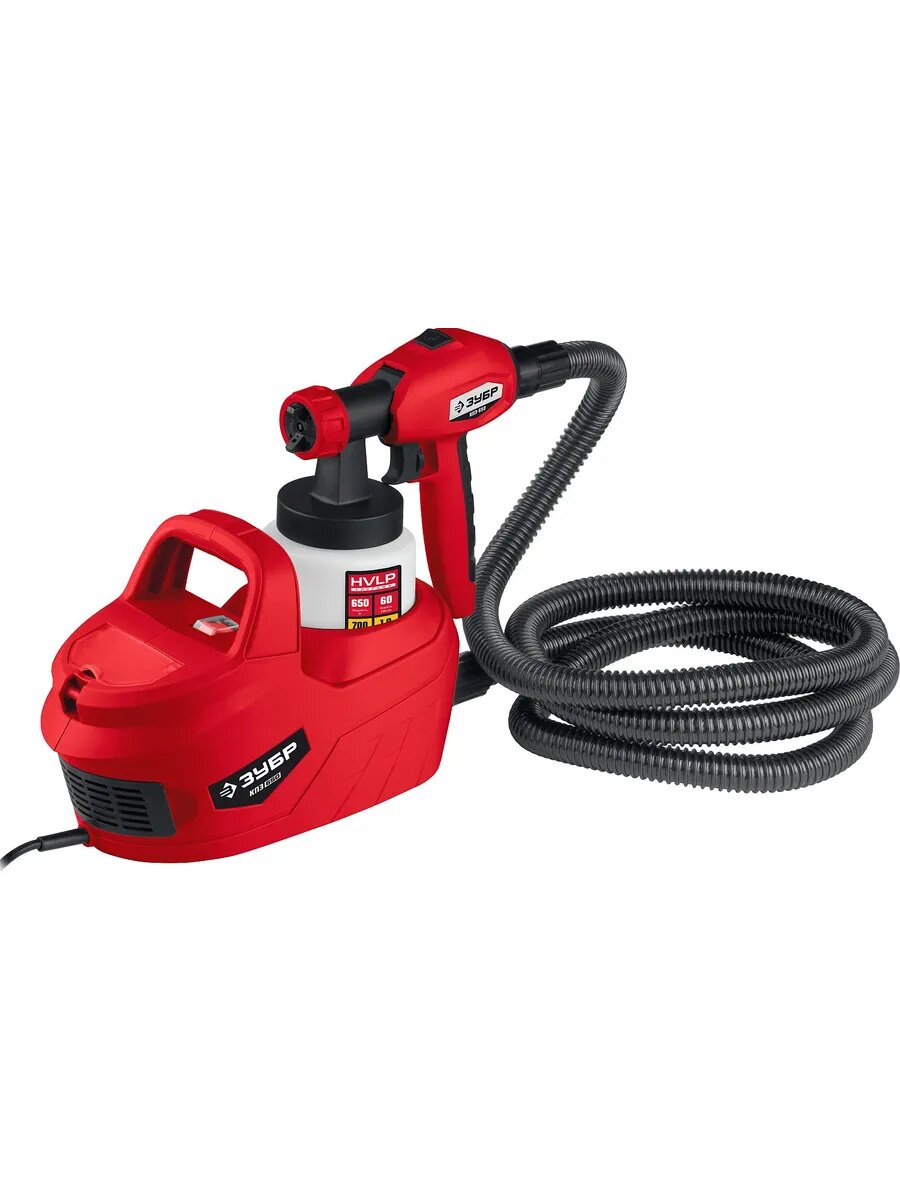 650 Вт, краскопульт электрический, воздушный