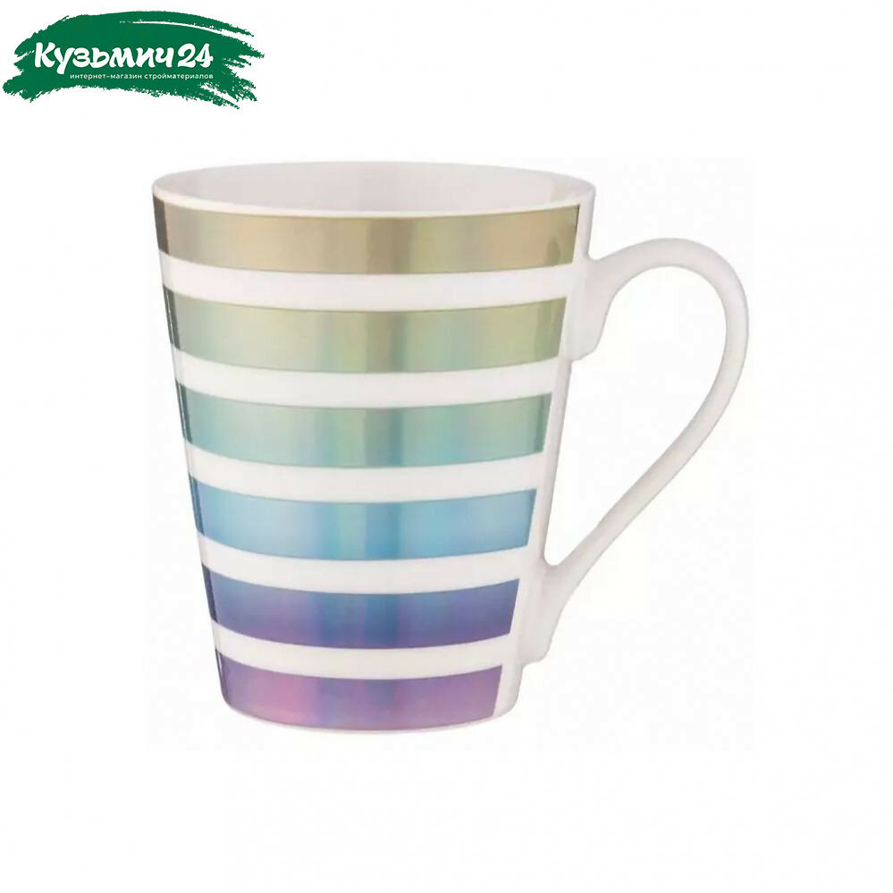 Кружка Lefard Градиент, 385 мл, фарфор, голографический эффект, 260-795