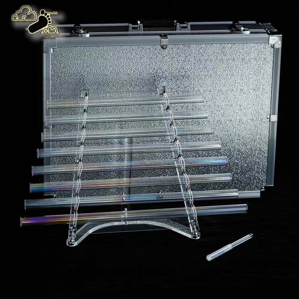 Арфа Из Кварцевого Хрусталя На 8 Нот, С Подставкой