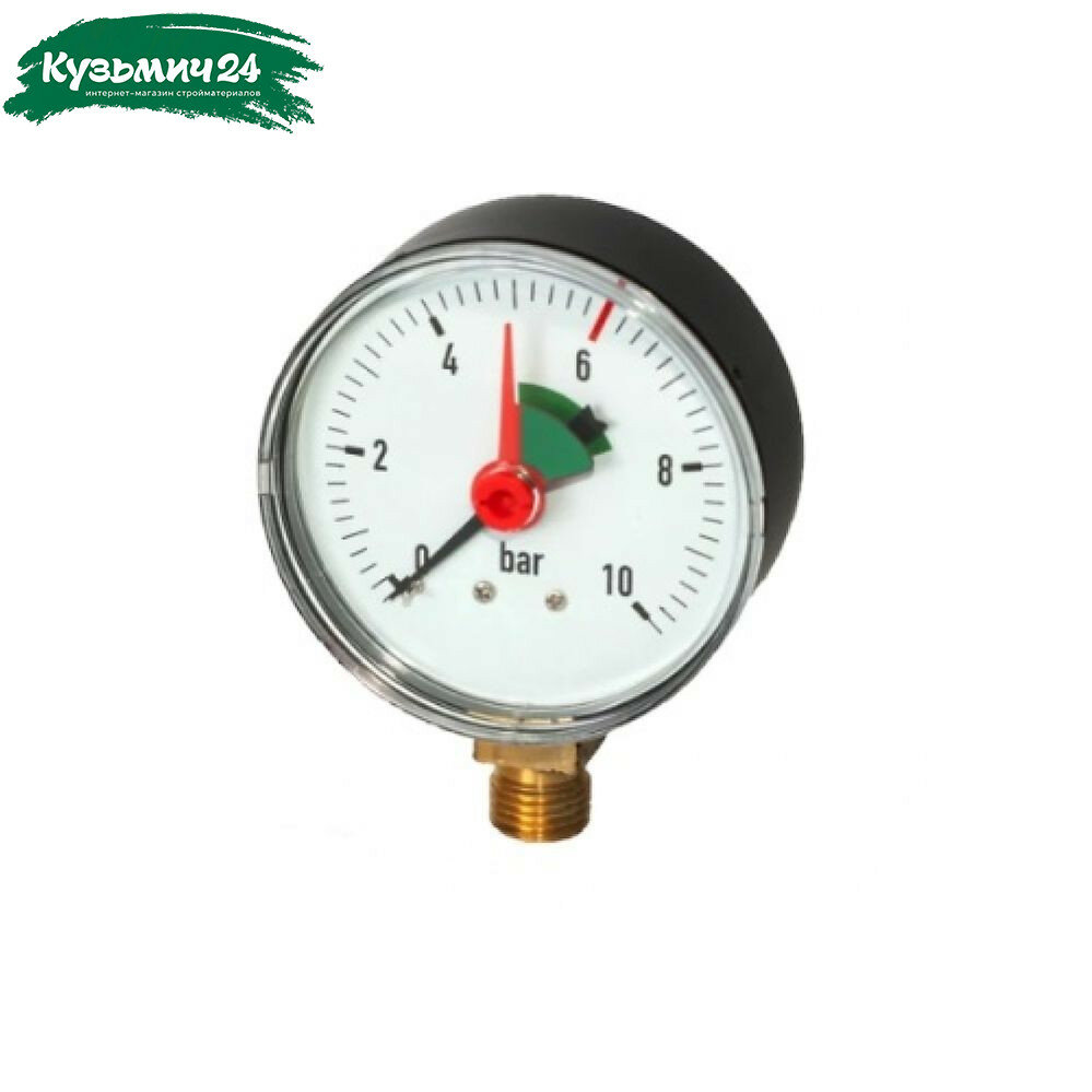 Манометр радиальный Gappo G1470.10 1/4" х 10 бар