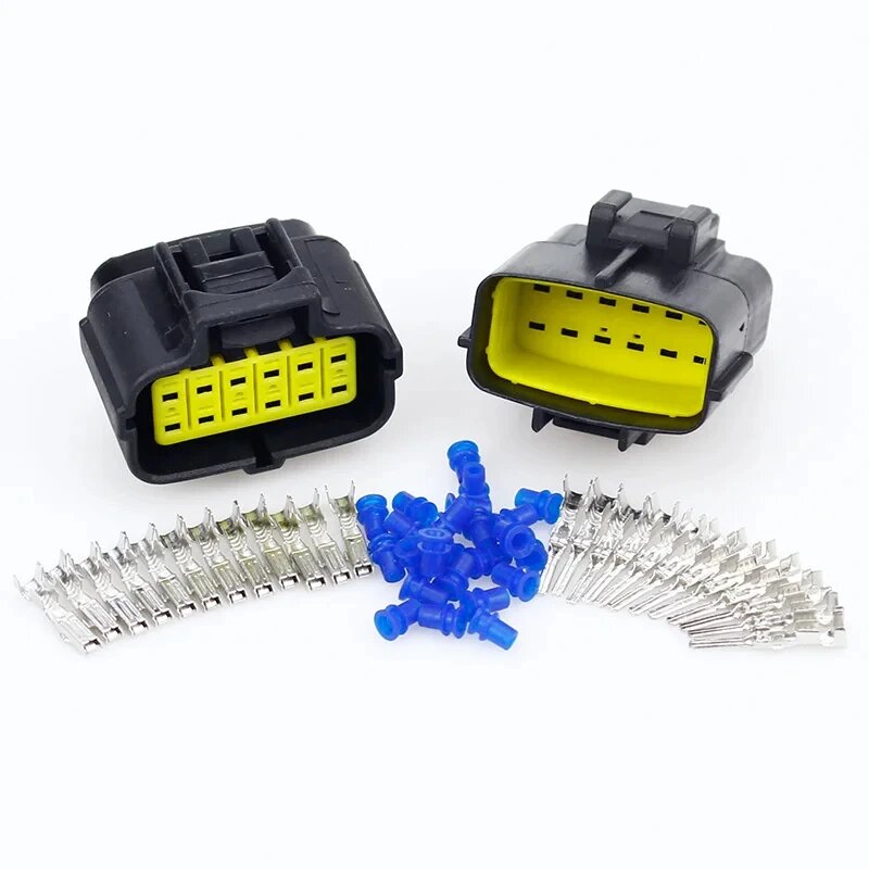 Водонепроницаемый разъем Denso 12pin, Цвет: 1 set