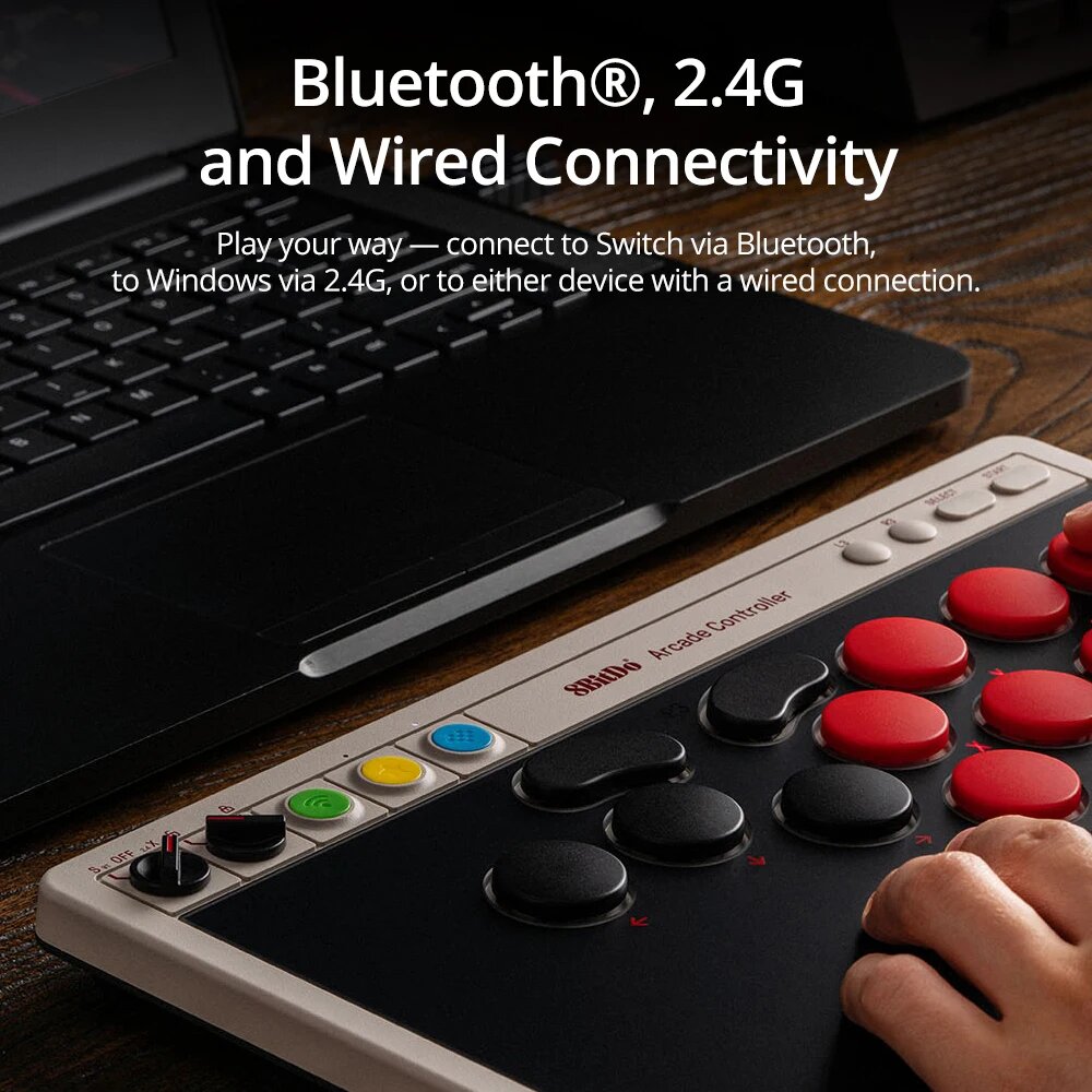 8BitDo Аркадный контроллер для Nintendo Switch — фото 1